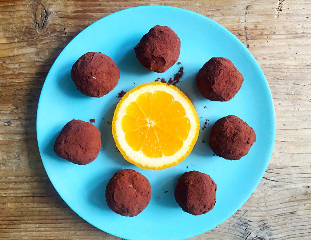Chocolate & Orange truffles | Irma Green